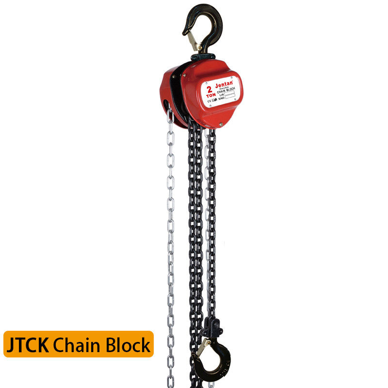 JTCK 2 Ton Chain Hoist with Low-Alloy Structural Steel Plates and Grade ...