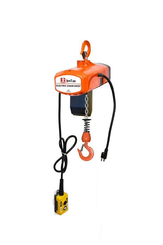 JTHH 500lbs Electric Chain Hoist Pulley Block LI-Battery Hoist is a ...