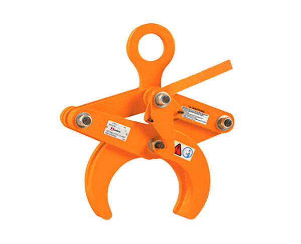0.5T 1T Mechanical Lifting Devices Round Steel Clamp 3.2Kg
