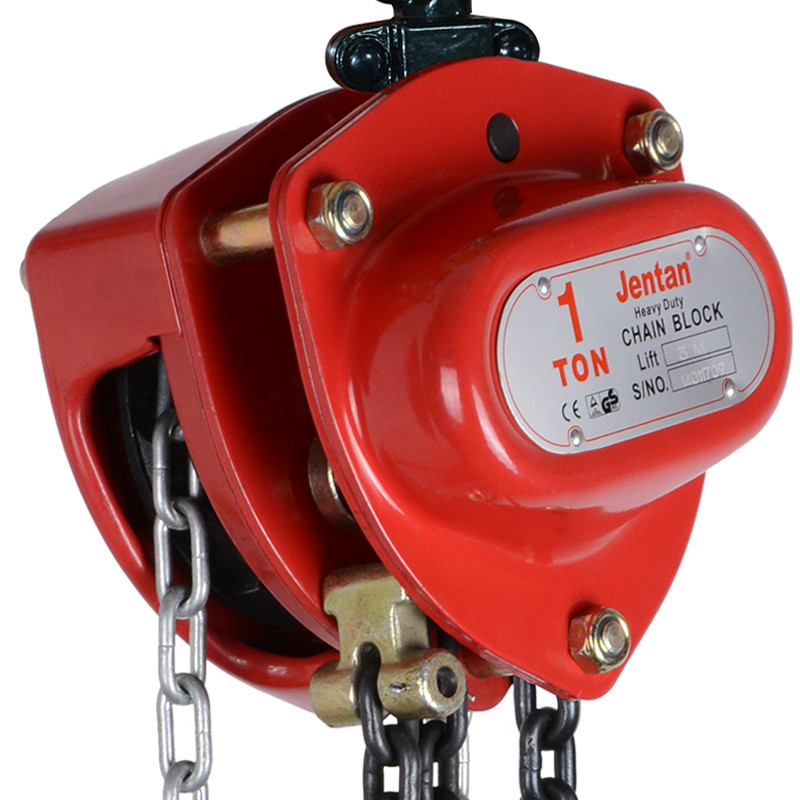 Manual Chain Hoist with Chain Fall 1 and Alloy Steel Lift Speed